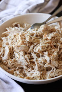 Shredded Chicken (In Under 30 Minutes) | Cookies and Cups
