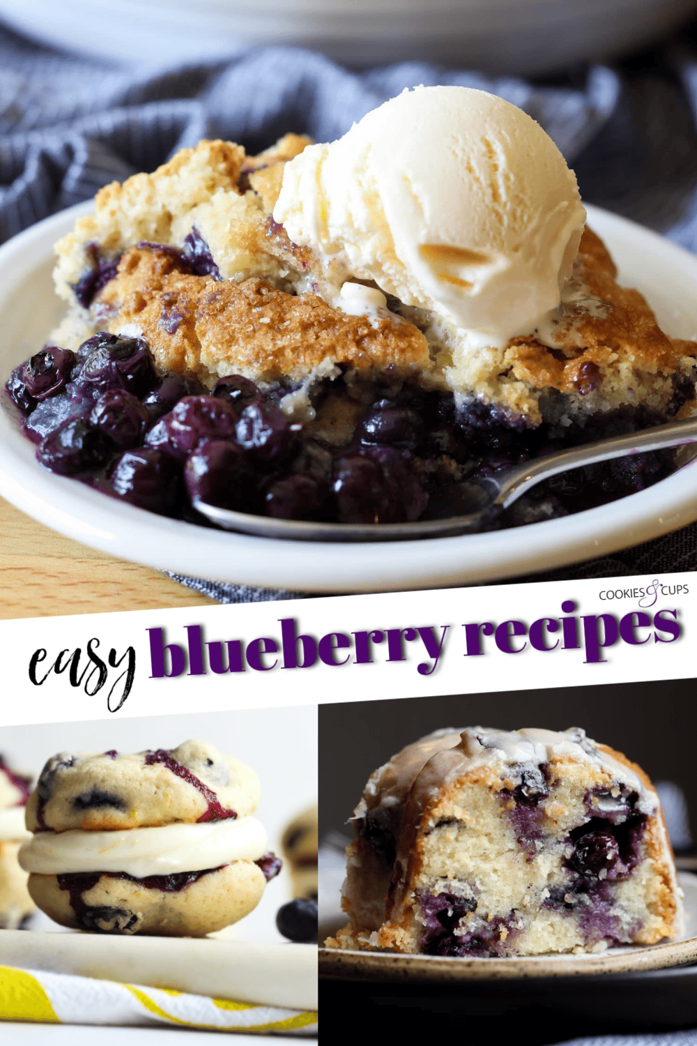 The Best Blueberry Recipes | Cookies and Cups