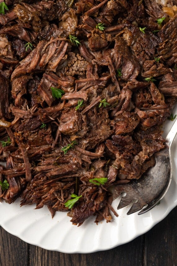 Instant Pot Chuck Roast | Cookies and Cups