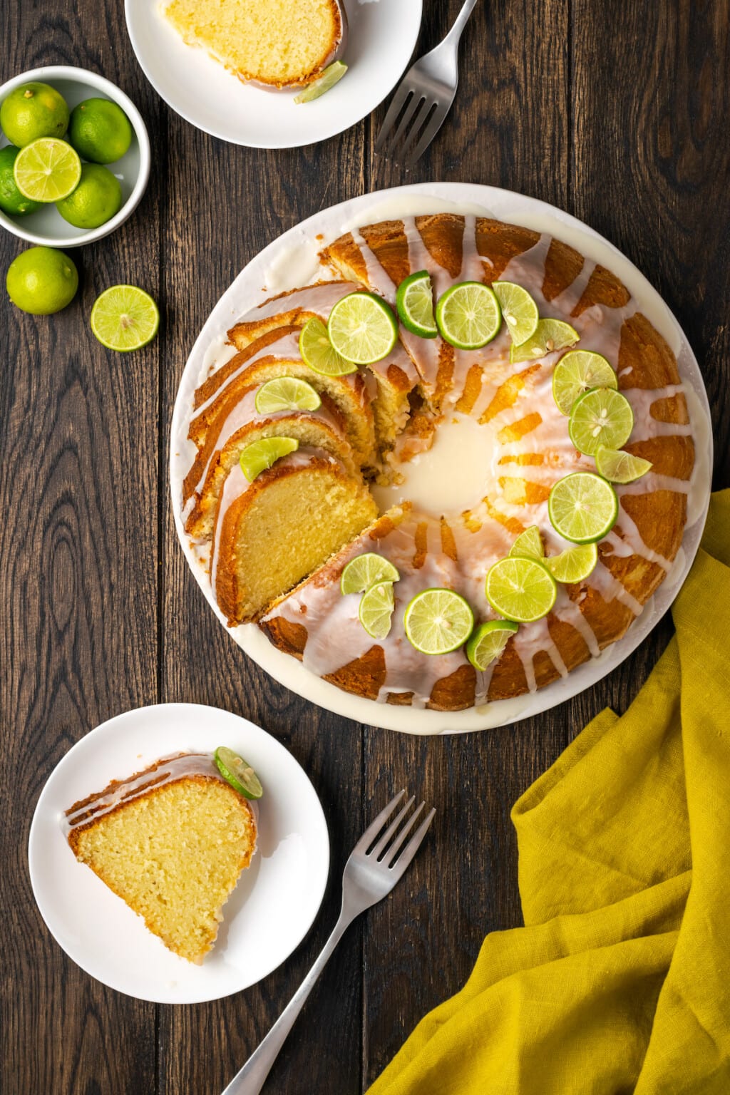 Key Lime Pound Cake | Cookies and Cups