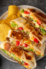Homemade Crunch Wraps | Cookies and Cups