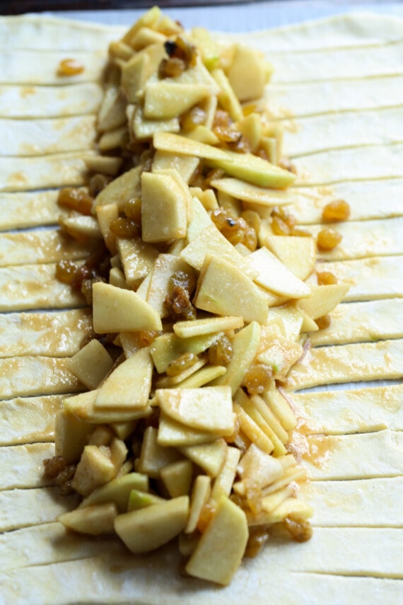 Delicious and EASY Apple Strudel Recipe | Cookies and Cups