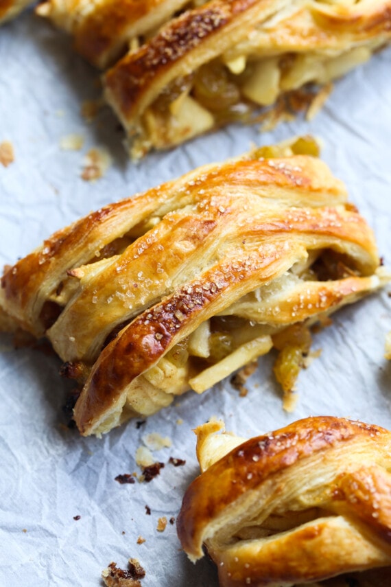 Delicious and EASY Apple Strudel Recipe | Cookies and Cups