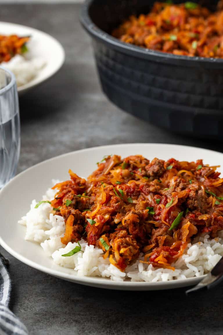 Unstuffed Cabbage | Cookies and Cups
