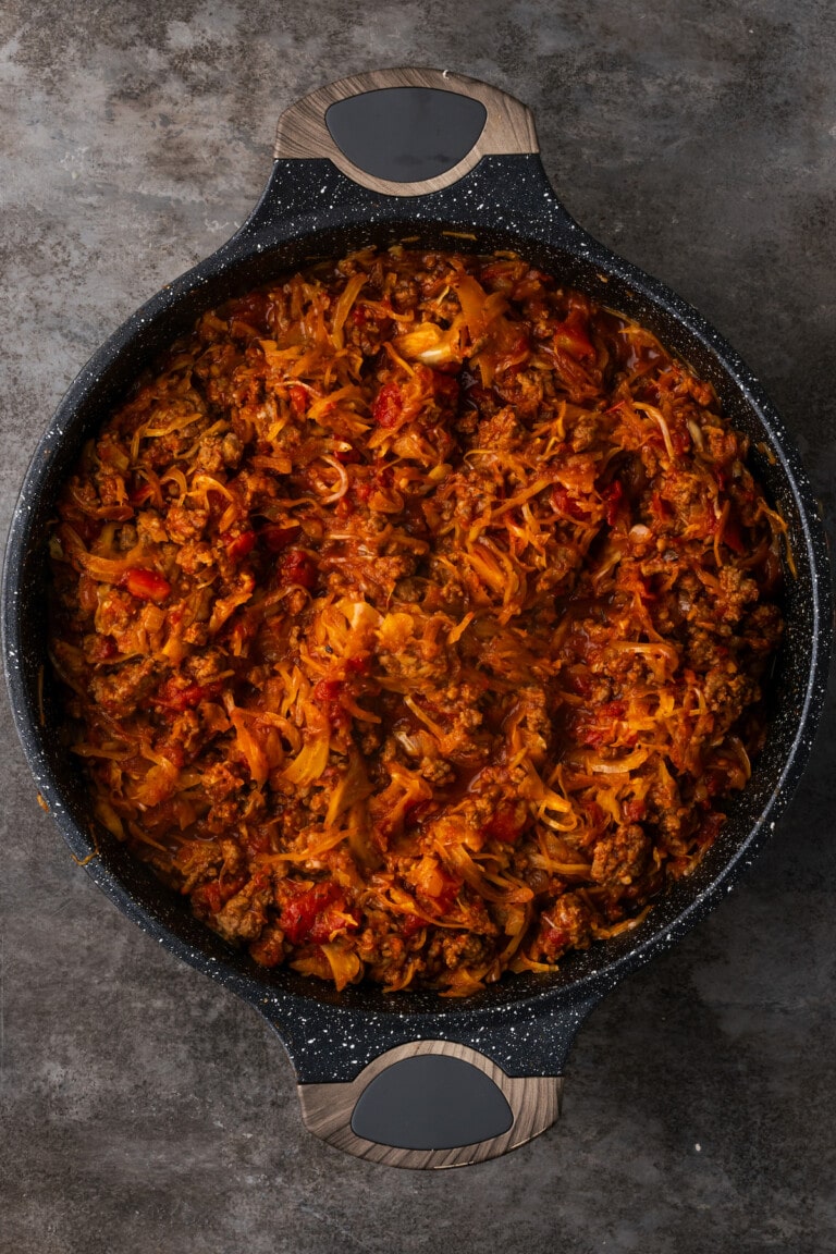 Unstuffed Cabbage | Cookies and Cups