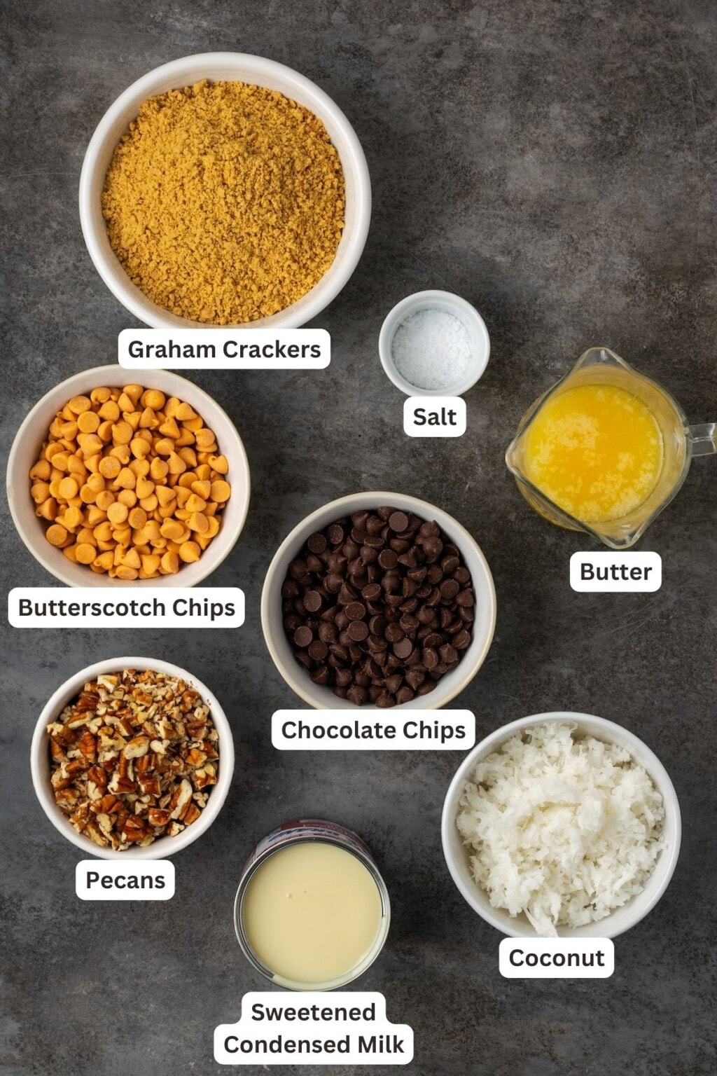 Magic Bars (7 Layer Bars) | Cookies and Cups