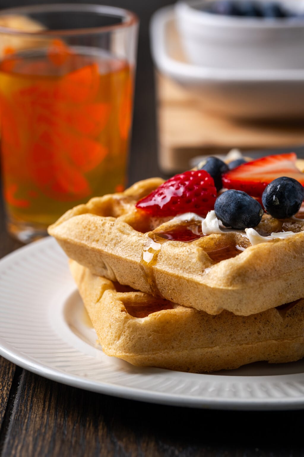 Perfect Waffles | Cookies and Cups