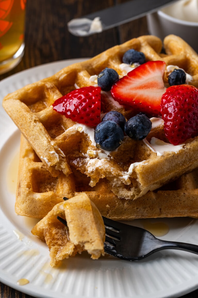 Perfect Waffles | Cookies and Cups