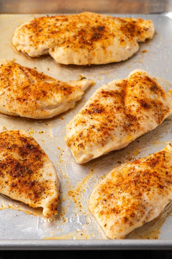 Baked Chicken Breasts | Cookies & Cups