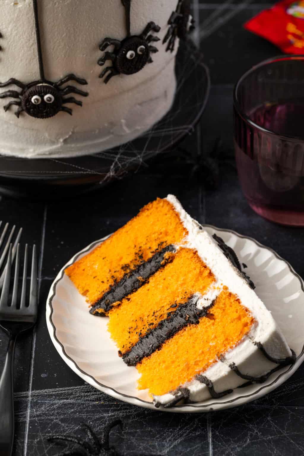 Spider Cake | Cookies & Cups