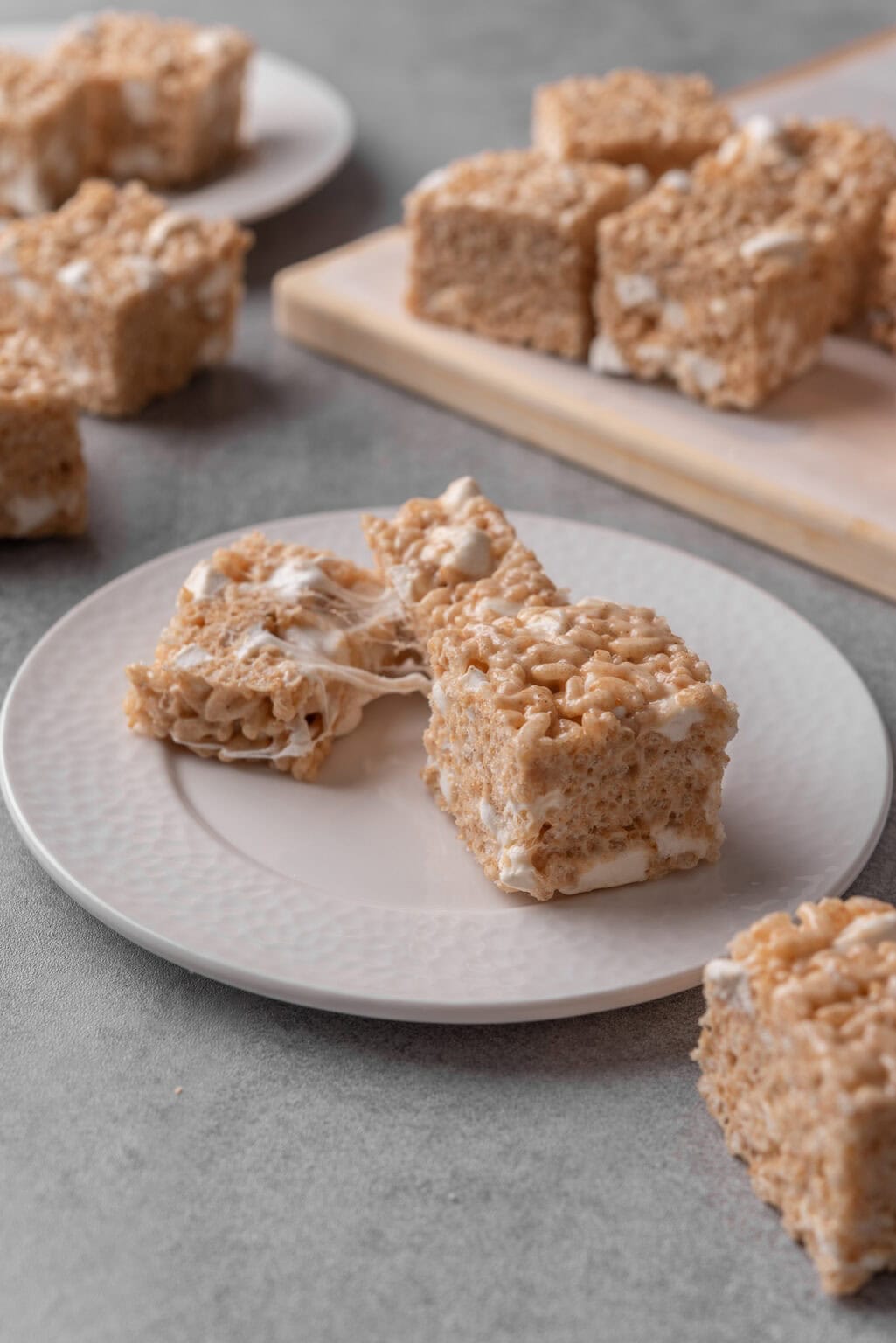 Brown Butter Rice Krispie Treats | Cookies & Cups