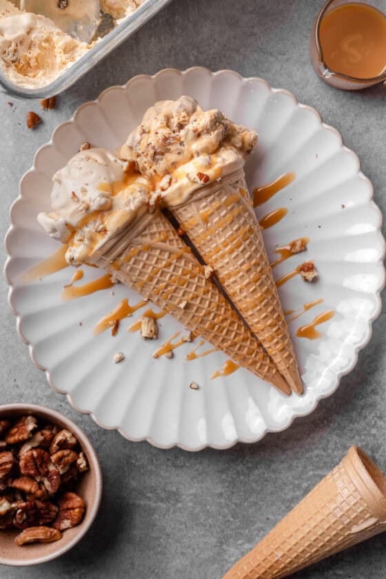 Butter Pecan Ice Cream | Cookies & Cups