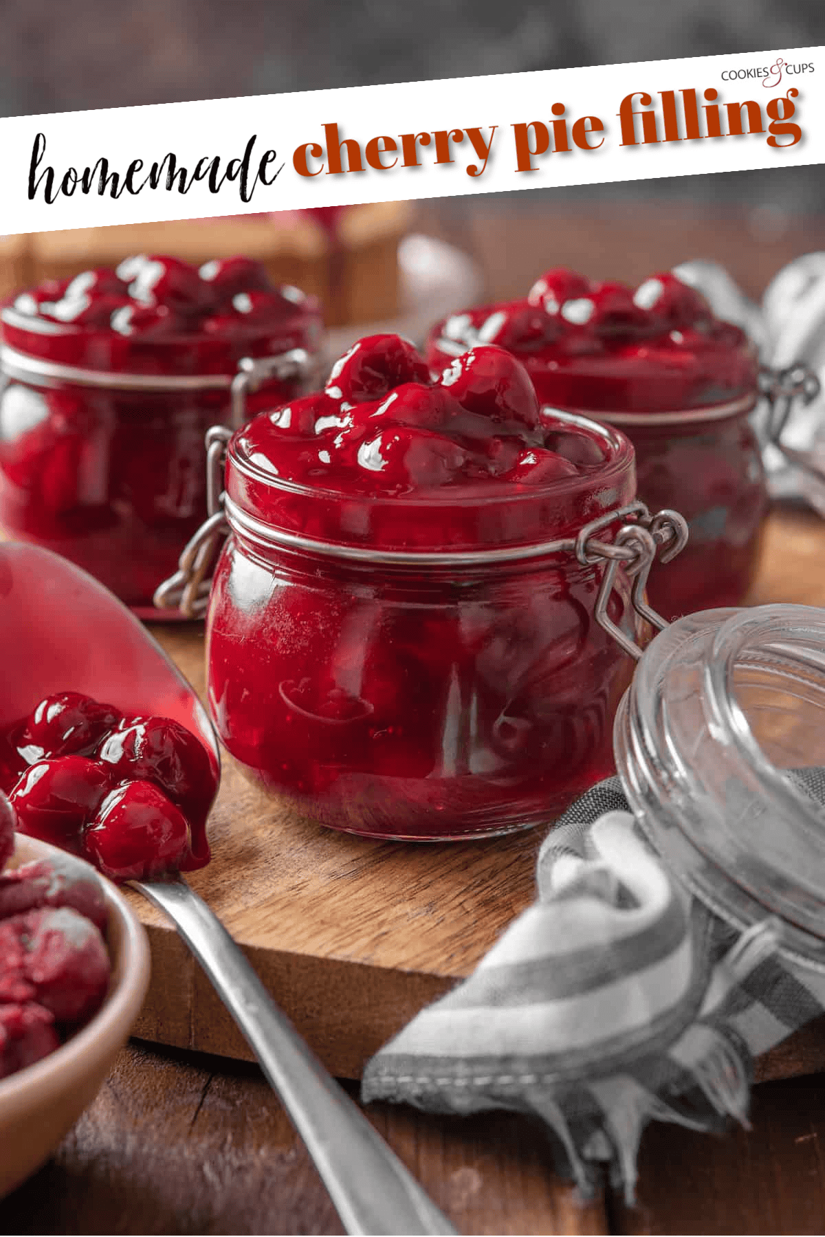 Cherry Pie Filling | Cookies & Cups