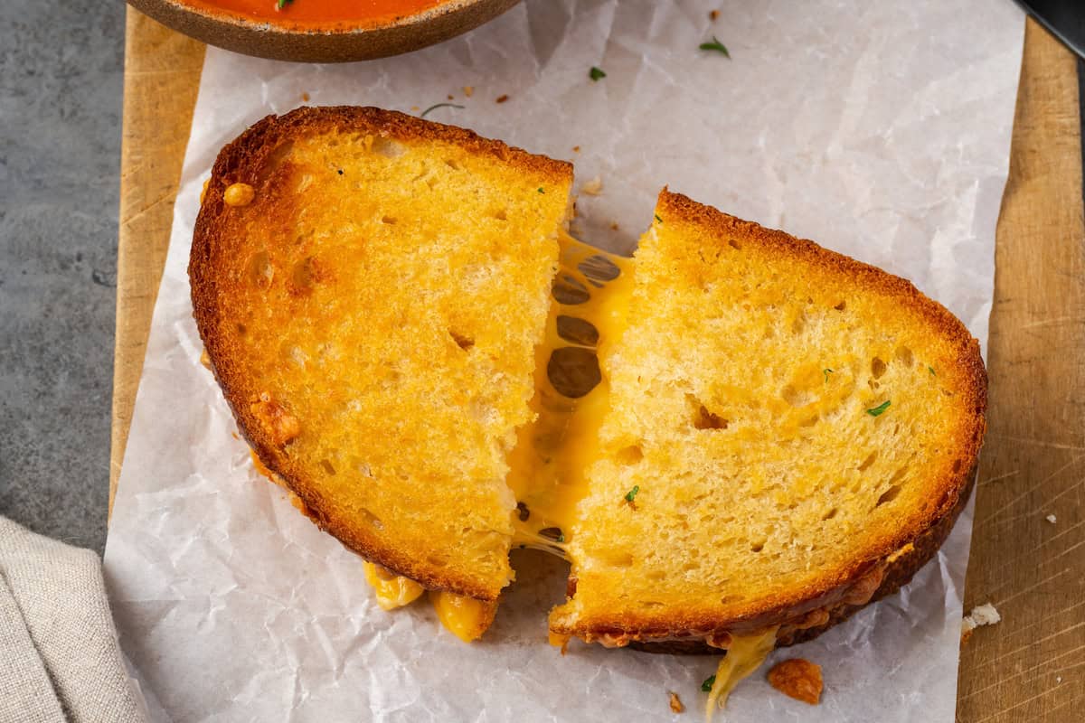 Air Fryer Grilled Cheese | Cookies & Cups - Recipes Vista