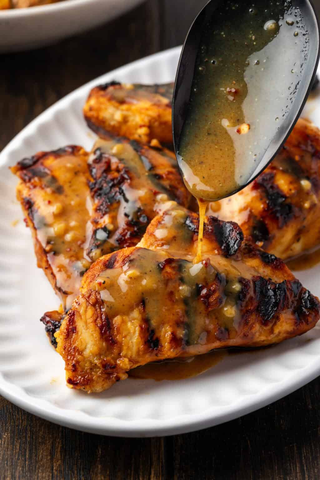 Honey Mustard Chicken (Grilled or Baked) | Cookies & Cups