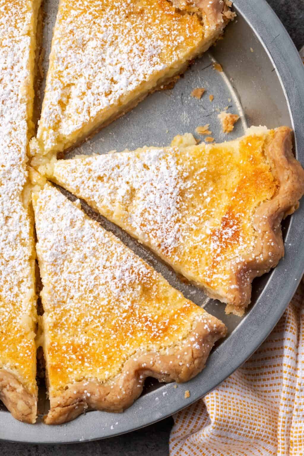 Buttermilk Pie | Cookies & Cups