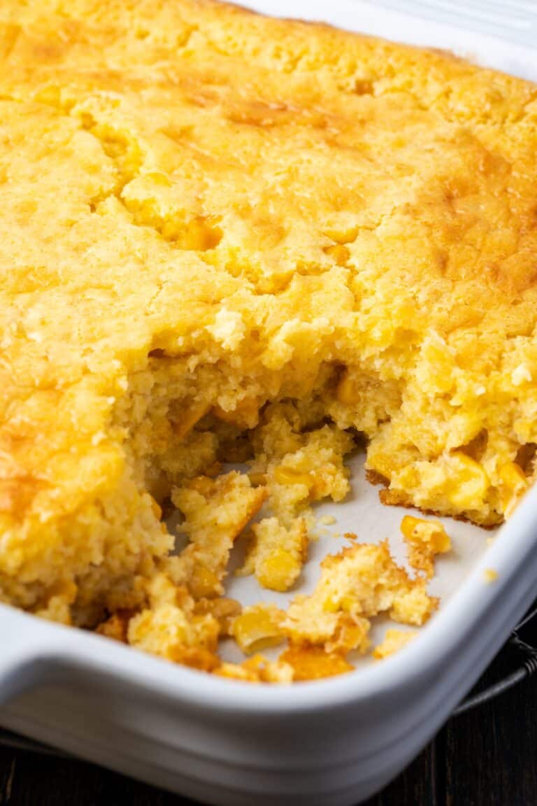 Old-Fashioned Spoon Bread Recipe | Cookies & Cups