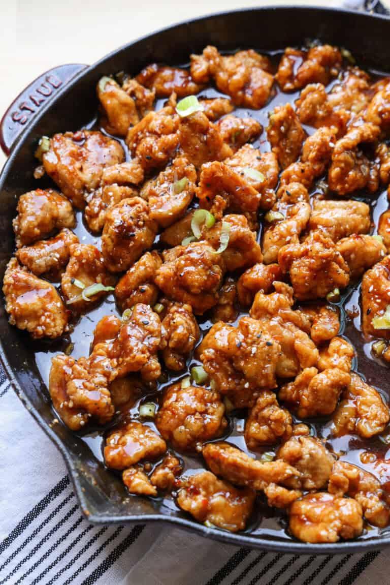 PF Chang’s Spicy Chicken (Copycat Recipe) | Cookies & Cups